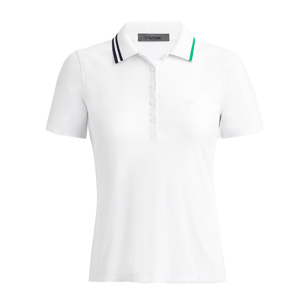 G/FORE RIBBED TECH POLO 女士 高爾夫POLO衫 – ASH GOLF Taiwan